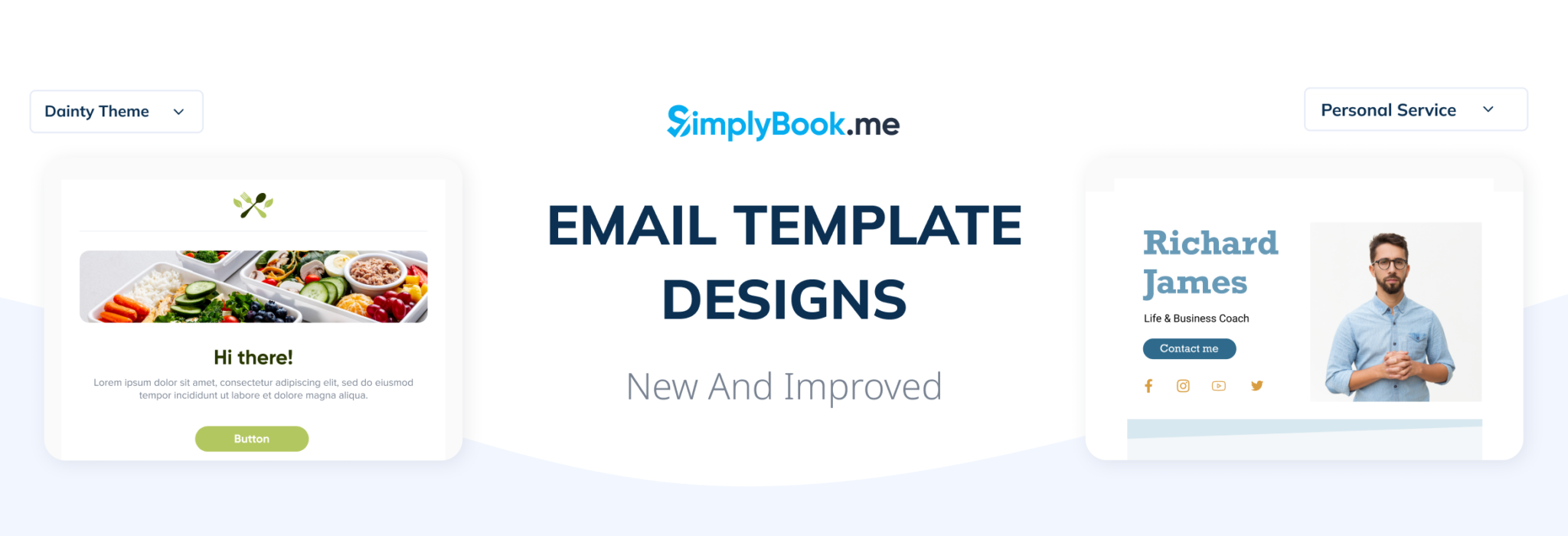Custom Email Template Designs - New and Improved - Grow your service ...