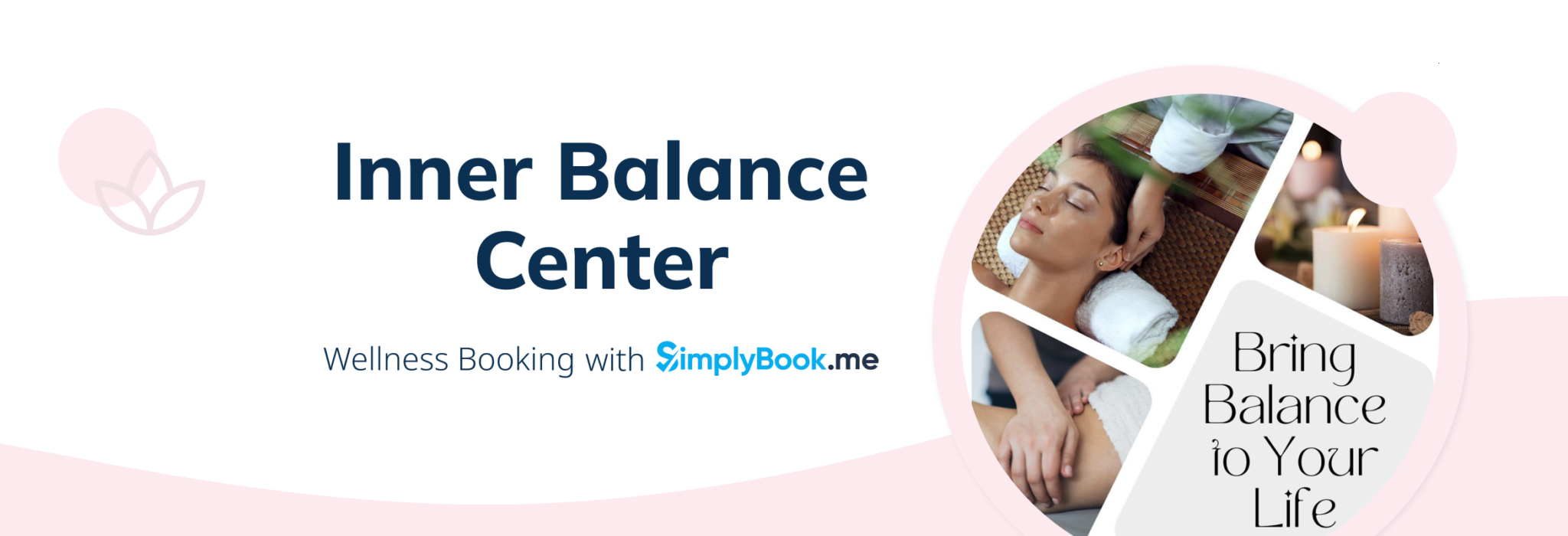 Inner Balance Center: Wellness Booking with SimplyBook.me