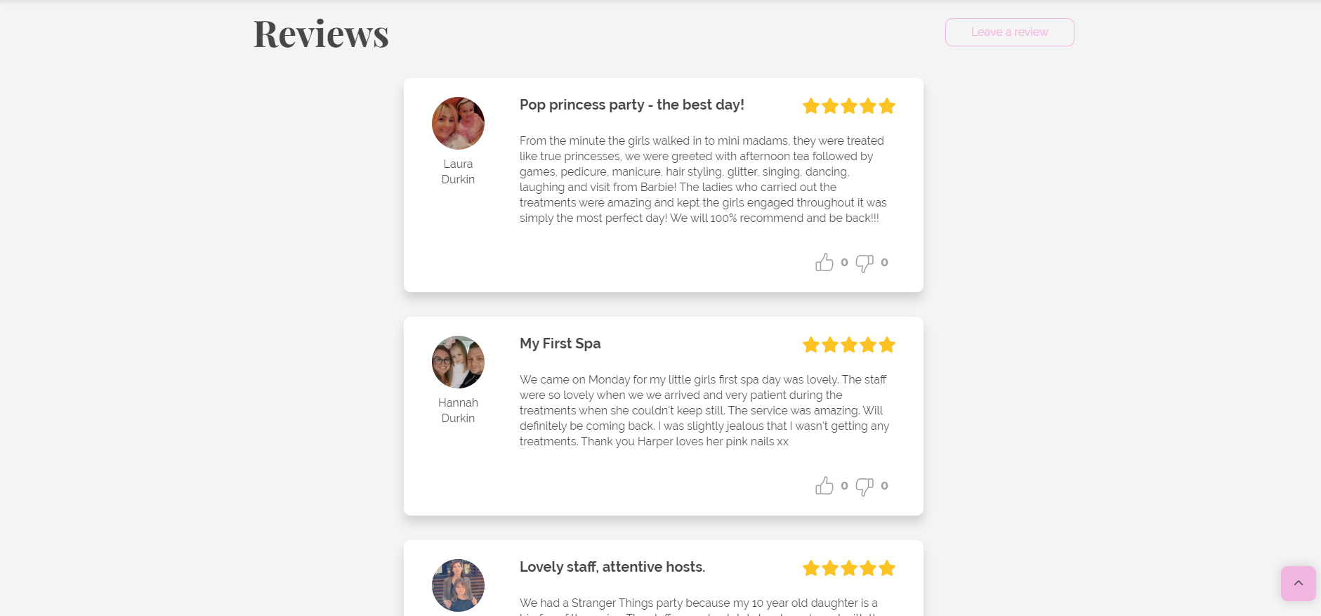 Mini Madams’ Unique Spa Experience Powered by SimplyBook.me