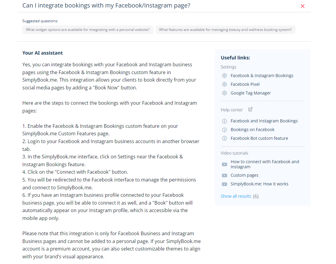 Introducing SimplyBook.me's AI Search Bar - Grow your service business and get more bookings ...