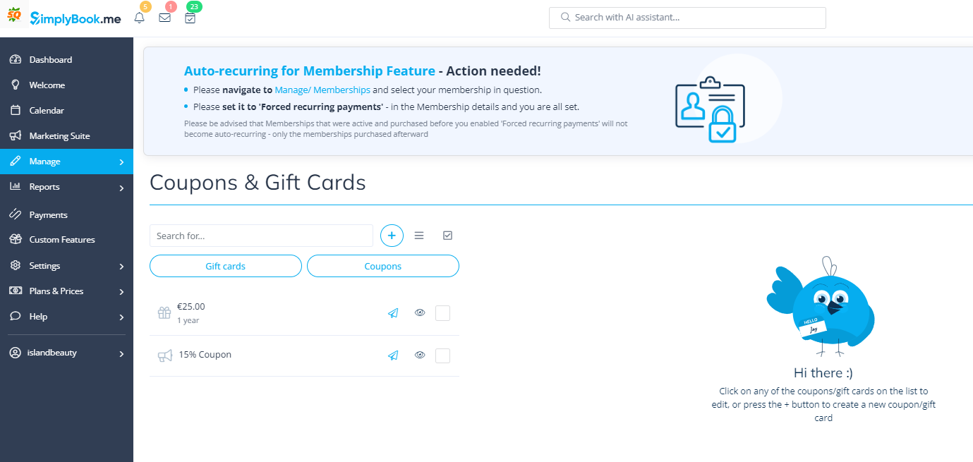 Introducing the New Admin Interface on SimplyBook.me - Grow your ...