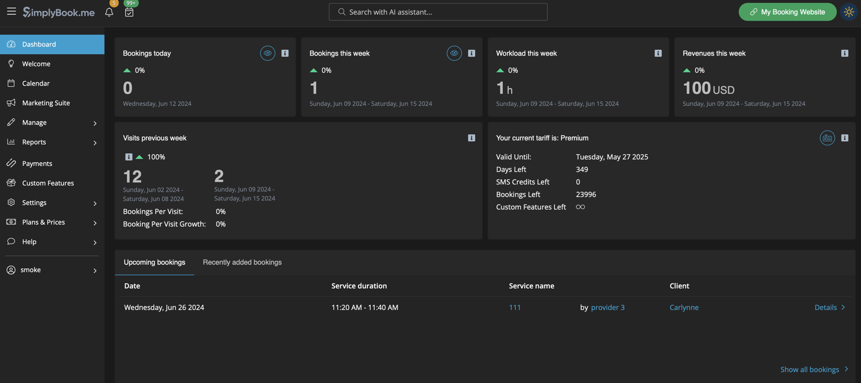 Introducing the New Admin Interface on SimplyBook.me - Grow your ...